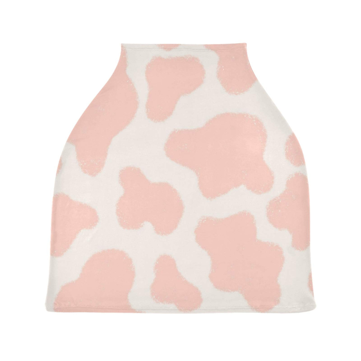 Nursing Cover Breastfeeding Scarf Pink Cow Print- Baby Car Seat Covers, Stroller Cover, Carseat Canopy(7ya1a)