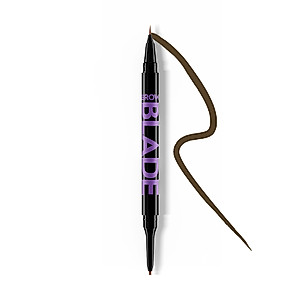 Urban Decay Brow Blade 2-in-1 Microblading Eyebrow Pen + Waterproof Pencil – Smudge-proof, Transfer-resistant – Fine Tip – Thin, Hair-Like Strokes – Natural, Fuller Brows, Neutral Nana (neutral brown)