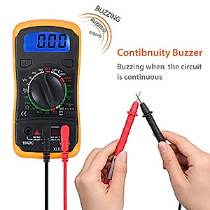 Neoteck Electrical Test Kit, Mini Digital Multimeter + Receptacle Outlet Tester + Non-Contact 12-1000V AC Voltage Detector Pen- Great Packs!