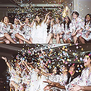 TECCA Confetti - Premium Quality Colorful Tissue Paper Confetti Circles - Specially Crafted for Birthdays, Weddings, Baby Showers, Arts & Crafts, Packaging and More!