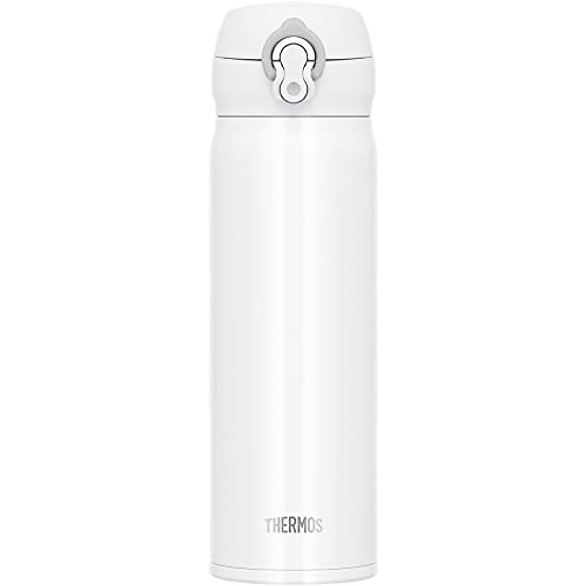 Thermos JNL-505 WHGY Water Bottle, Vacuum Insulated Travel Mug, 16.9 fl oz (500 ml), White Gray