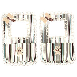 OSALADI 4 pcs Wedding Decorations for Ceremony Home Decor Wedding Stickers dimmer switches for LED Lights Room Light Switch Supply LED dimmer Switch Fabric Wall Light Switch Sticker Socket