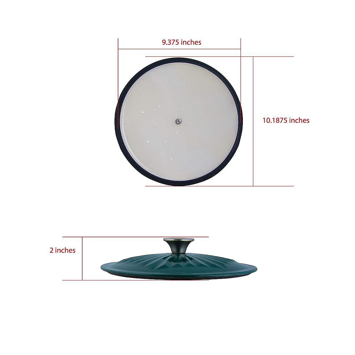 Taste of Home® 5-quart Enameled Cast Iron Dutch Oven with Lid