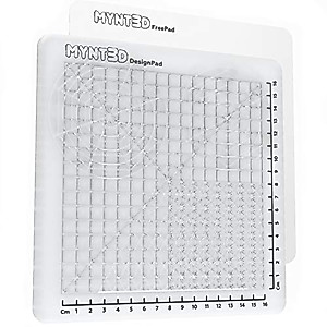 MYNT3D 3D Pen Mat Kit, DesignPad + FreePad & PLA 3D Pen Filament Refill Pack (10 Color, 3m Each)