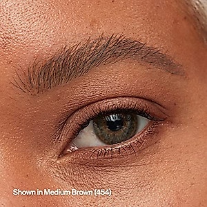 Revlon ColorStay Micro Eyebrow Pencil with Built In Spoolie Brush, Infused with Argan and Marula Oil, Waterproof, Smudgeproof, 454 Medium Brown (Pack of 1)