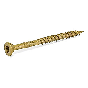 Power Pro Premium Exterior Wood Screws (#8 x 2") - 1lb Box