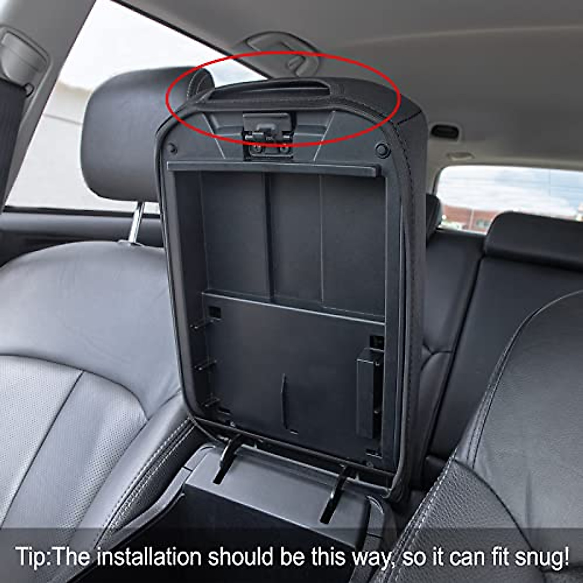 JDMCAR Center Console Armrest Cover Compatible with 2023 Toyota 4Runner Accessories 2010-2020 2021 2022，Customized Neoprene Center Console Protector