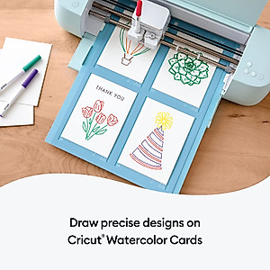 Cricut Ultimate Card Making Bundle - Cutaway Cards with 2x2 Card Cutting Mat and 30 Pen Set, Craft Cutting Machine Card Making Set, DIY Cards with Envelopes Maker and Explore Machines