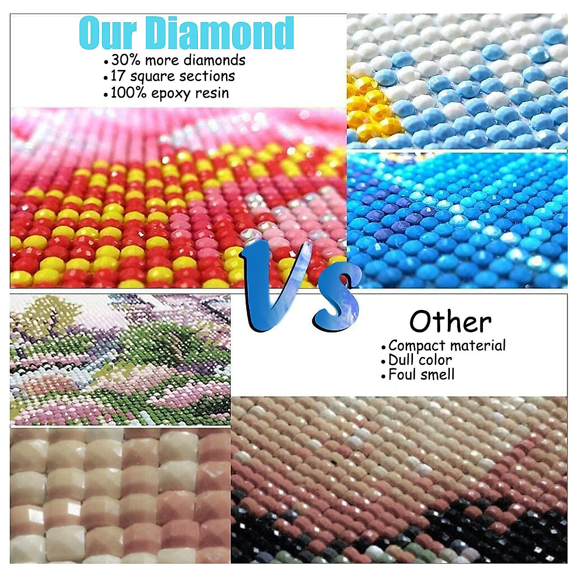 DIY Diamond Painting Kits Funny Gaming Diamond Art for Adults Kids, Full Round Drill Paint by Numbers Arts Pictures for Home Wall Decor Gifts 12 x 16 inch