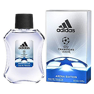 Adidas UEFA Champions League Arena Edition Eau de Toilette Spray for Men, 3.4 Ounce
