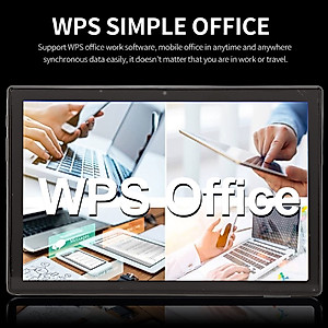 Tablet PC, 10 Inch 100-240V Tablet for Travel for Home (US Plug)