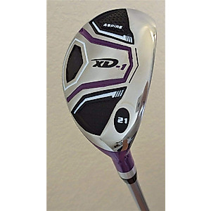 Ladies Complete Golf Club Set - Driver, Fairway Wood, Hybrid, Irons, Putter, Clubs and Stand Bag Right Hand