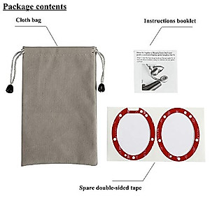 Replacement Ear Pads Cushions, Earpads Cover Compatible with Beats Studio 2 Wireless Wired and Studio 3 Over Ear Headphones 1 Pair (White)