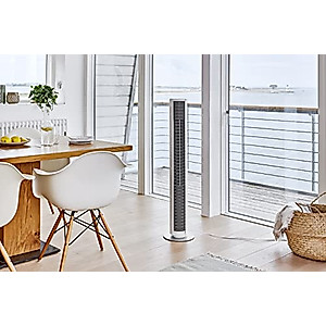 Stadler Form Peter Tower Fan, White