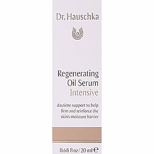 Dr. Hauschka Regenerating Oil Serum Intensive, daytime support to help firm and reinforce the skin's moisture barrier, 0.68 Fl Oz