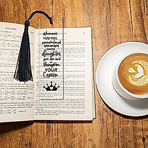 Daughter an Crown Inspirational Funny Bookmark Gifts for Women Girls Lovers Bookworm Daughter Lovers Friend Sister Book Female Sister Gifts Friendship Gifts