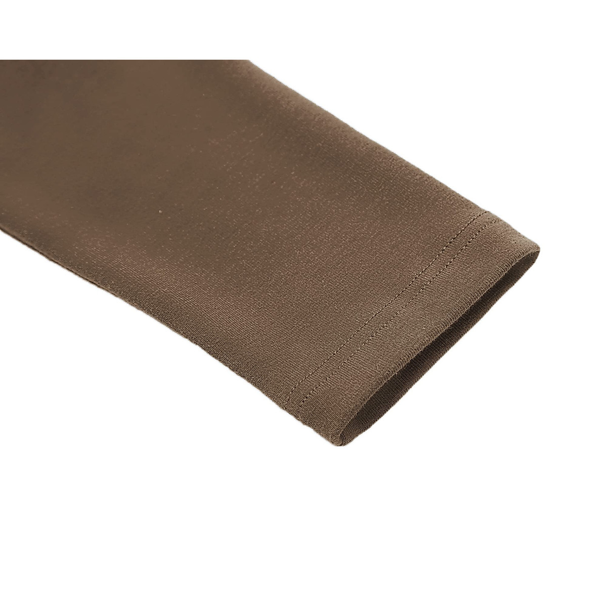 Urban CoCo Women's Turtleneck Slim Fitted Long Sleeve Sweatshirt Active Base Layer Tops Shirts (XL, Coffee)