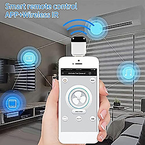 Android Mobile Phone Infrared Controller, IR Signal Mobile Phone IR Remote Controller for Android for Air Conditioner for Light for Refrigerator(Micro USB Mobile Phone Dedicated)