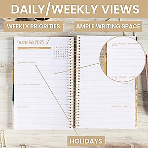 bloom daily planners 2023-2024 Academic Year Day Planner (July 2023 - July 2024) - 5.5” x 8.25” - Weekly/Monthly Agenda Organizer Book with Stickers & Bookmark - Writefully His