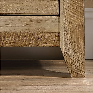 Sauder Adept Storage Narrow Storage Cabinet, Craftsman Oak finish