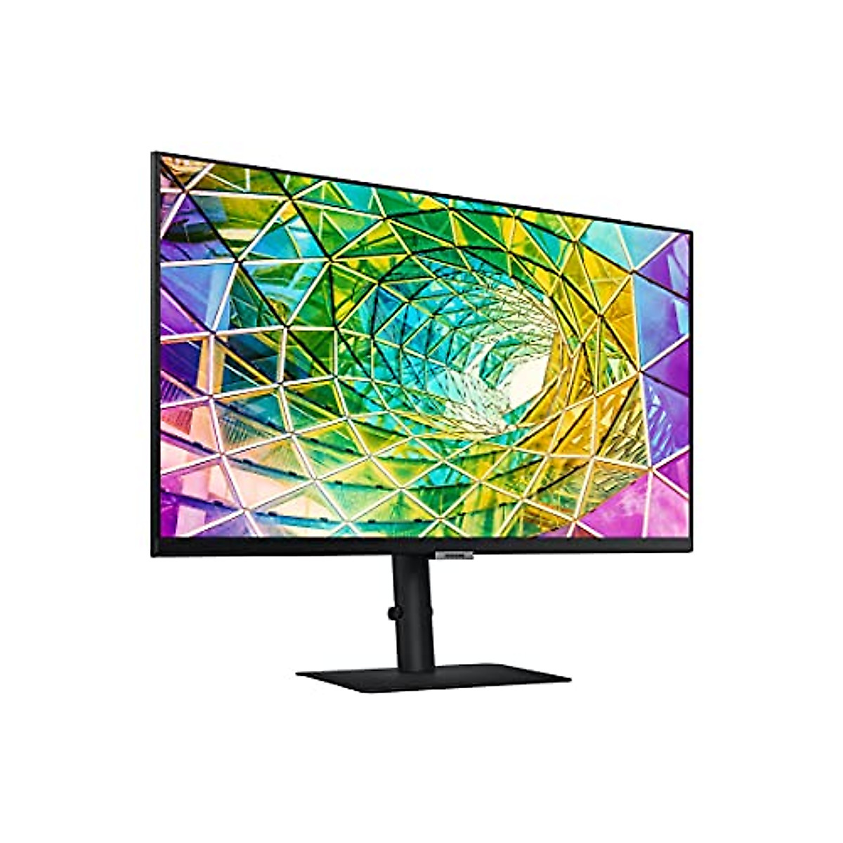 SAMSUNG ViewFinity S80A Series 27-Inch 4K UHD (3840x2160) Computer Monitor, HDMI, USB Hub, HDR10 (1 Billion Colors), Height Adjustable Stand, TUV-Certified Intelligent Eye Care (LS27A804NMNXGO),Black