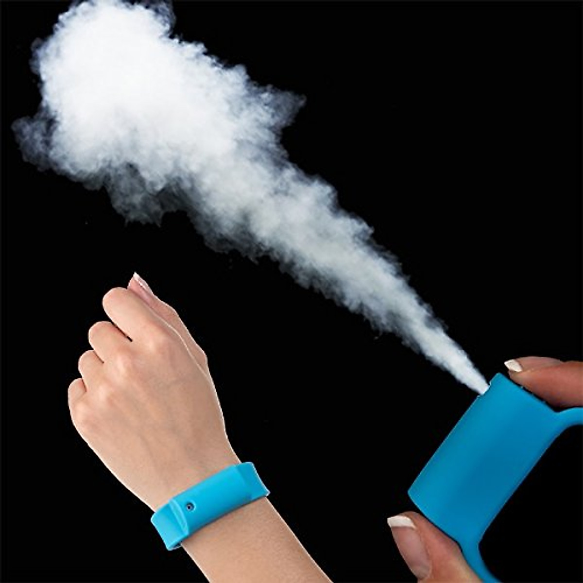 Little Viper Pepper Spray Bracelet, Adjustable Silicone Band- Black, Lightweight, Discreet and Easy Access for Quick Response to Attack, Contains 3-6 Bursts of 10% OC