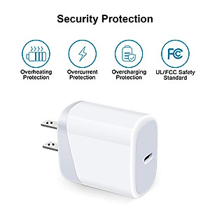 USB C Fast Wall Charger Block for Samsung Galaxy S23, A53 5G, A54, A14, A23, A13, A03s, A32, A42, A52, A51, A71, S22, S22 5G, S22 Ultra, S21 FE, S20, S10, S10e, S9, S8, Charging Adapter Plug