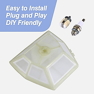 90167Y Air Filter Tune Up Kit Fit for Echo CS-590 CS-600P CS-620 Chainsaw Replaces CS590 CS600P CS620 605309