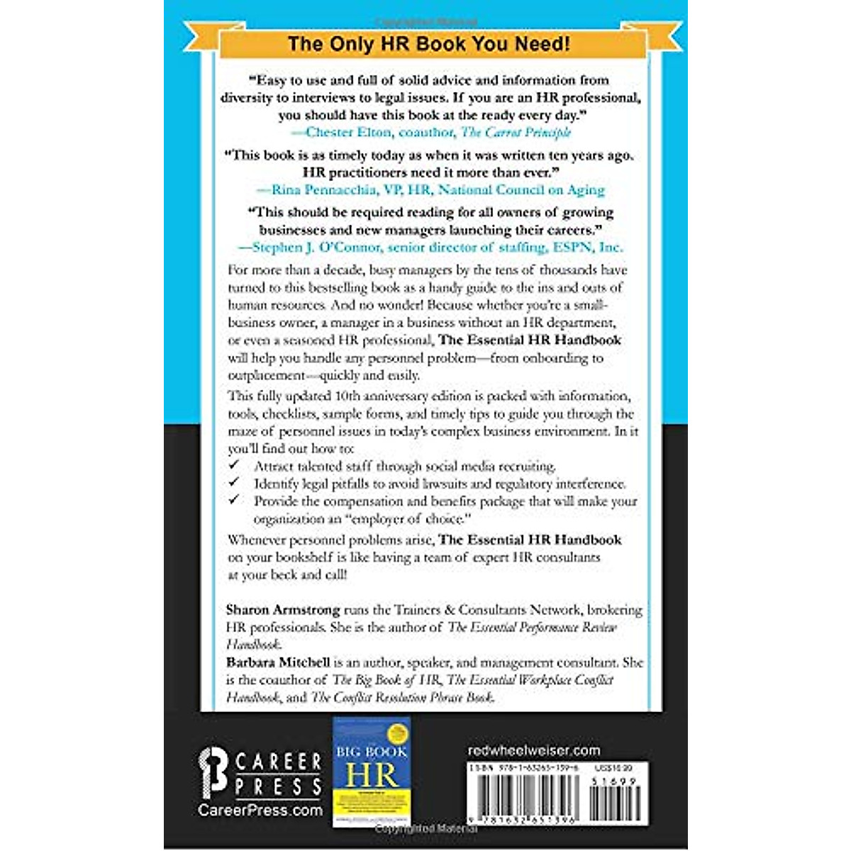 The Essential HR Handbook, 10th Anniversary Edition: A Quick and Handy Resource for Any Manager or HR Professional (The Essential Handbook)