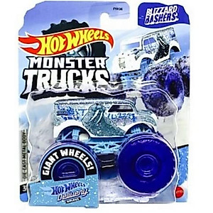 Monster Trucks Blizzard Bashers [Hot Wheels Delivery] Walrus, 1:64 Scale diecast Truck
