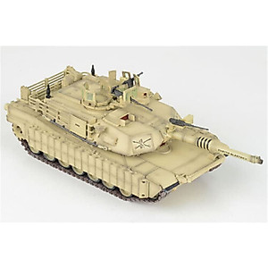 Panzerkampf M1A2 Abrams TUSK US Army 4th Armored Div 1/72 DIECAST Tank Pre-Built Model