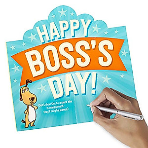 Hallmark Funny Boss's Day Card with Pop Up (Awesome Bosses)