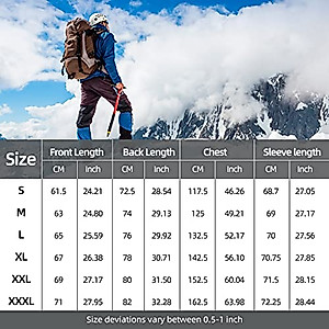 GOLDEN CAMEL Men's Winter Ski Jacket Mountain Snow Coats Waterproof Detachable Hood Windproof Fleece Rain Jackets