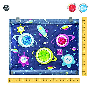 Benbat Sunshade for Cars - Space Pattern Car Sunshades for Kids and Car Window Shades for Baby - Premium Car Sunshades and Car Side Window Shade - Gifts for Baby Shower and Newborn Gifts (Blue)