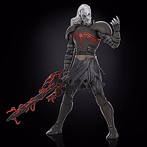 Spider-Man Marvel Legends Series 60th Anniversary , Knull and Venom 2-Pack King in Black 6-inch Action Figures, 5 Accessories