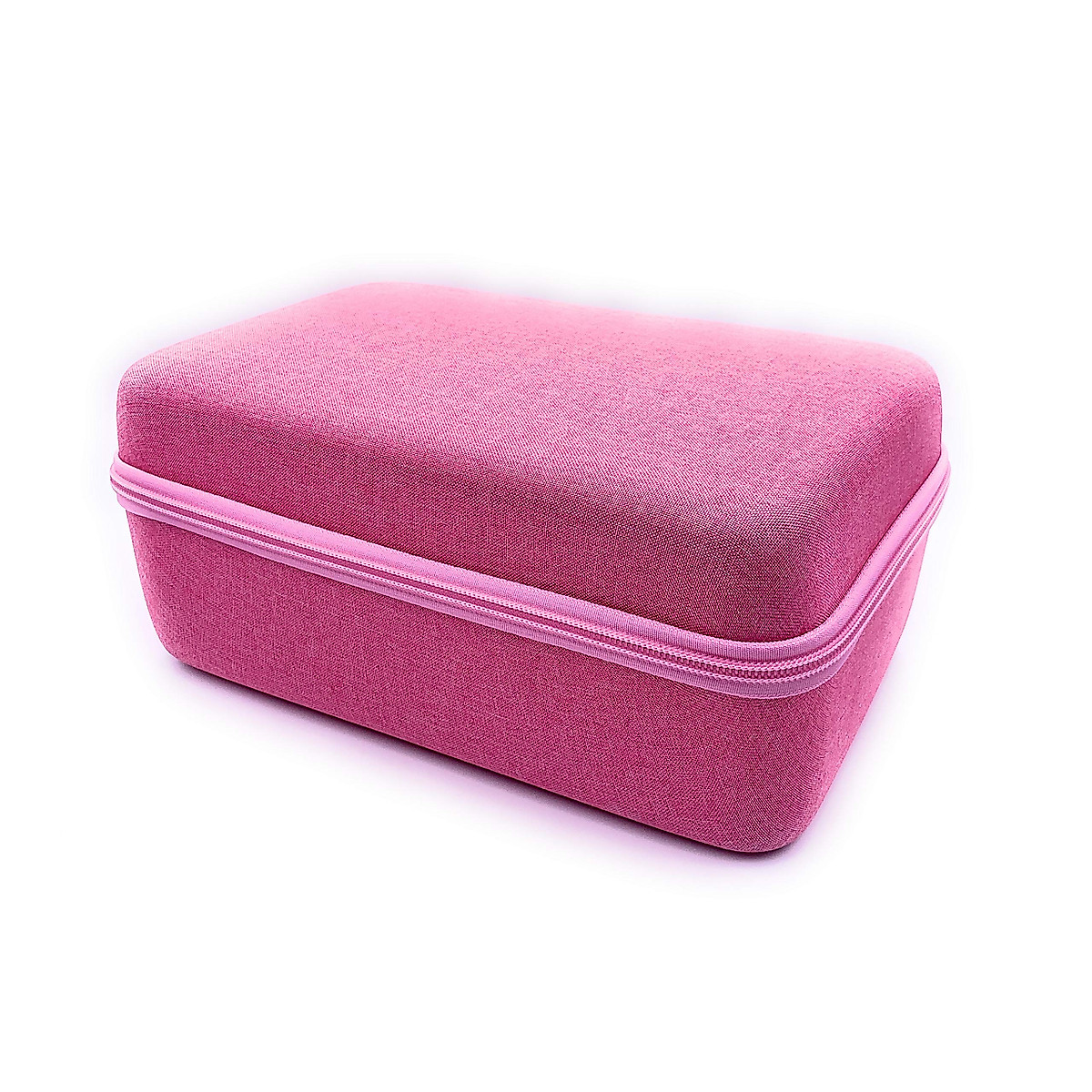 Xcivi Hard Carrying Case for Osmo Fire Tablet Little Starter/Genius Starter Kit with Fire Tablet Base, Storage Organizer for OSMO Fire Base/Numbers/Words/Tangram (Pink)