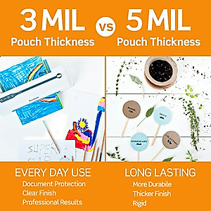 Scotch Tp385625 Menu Size Thermal Laminating Pouches, 3 Mil, 17 1/2 X 11 1/2, 25 Per Pack