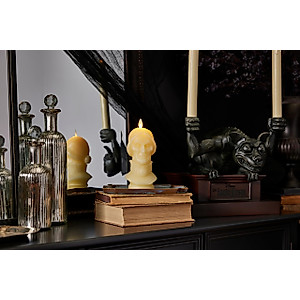 Luminara Disney's The Haunted Mansion Female Staring Statue Figural Flameless LED Candle