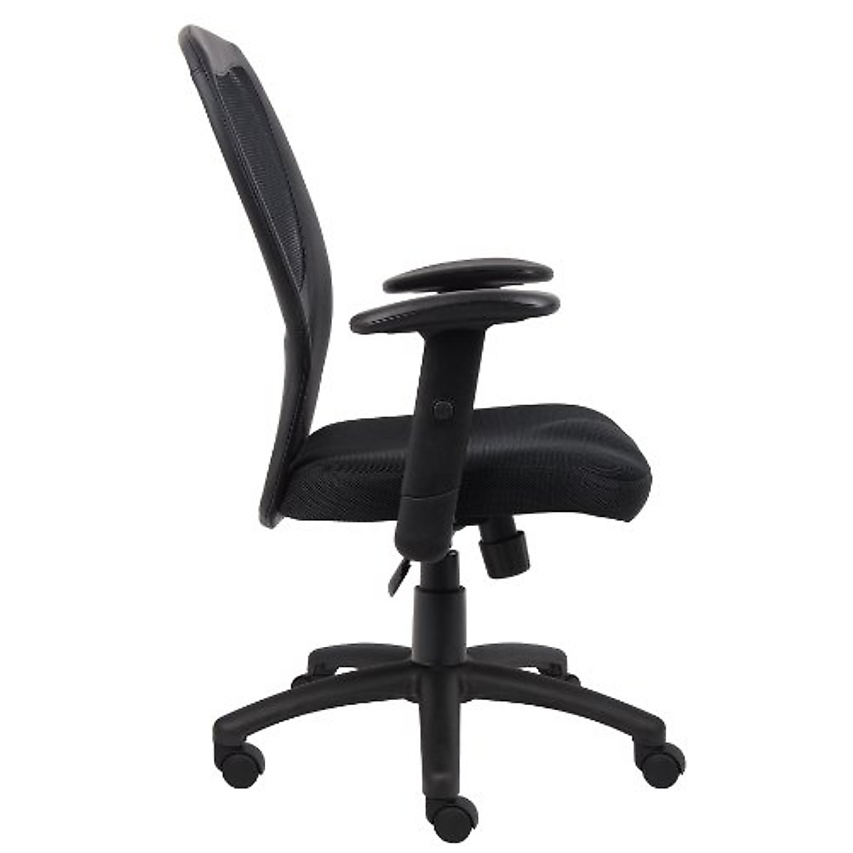 Boss Office Products Budget Mesh Task Chair in Black