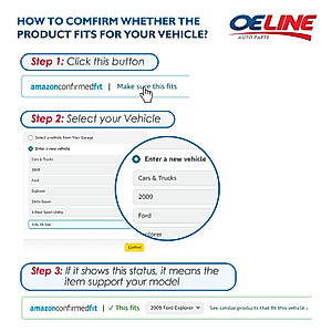 MOCA Pair Valve Variable Timing Cam Phaser Intake Fit for Ford F-150 Explorer Expedition 2004-2010 & 2005-2008 for Lincoln Navigator 5.4L 4.6L V8 SOHC