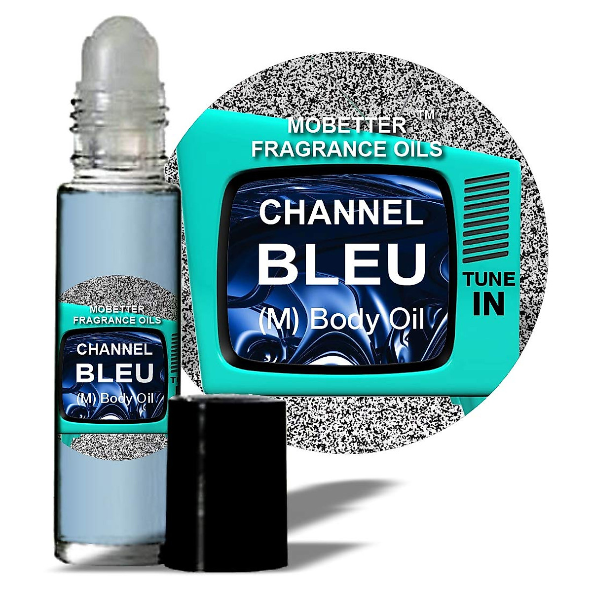 MOBETTER FRAGRANCE OILS Channel Bleu Tune In Cologne Fragrance Body Oil for Men