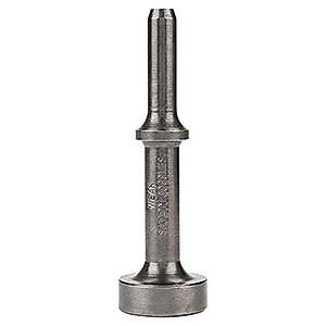 Kadimendium Pneumatic Air Hammer Bit Smoothing Pneumatic Drifts Air Hammer Bit Set Extended Length Impact Tool Kit Pneumatic Chisel Bit Tool(100mm)