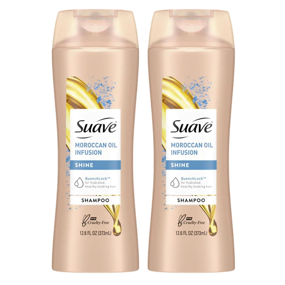 Suave Professionals Shine Shampoo Moroccan Infusion 12.6 oz (Pack of 2)