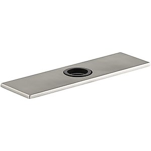 KOHLER Optional 8" Escutcheon Square Plate for Insight(TM) Faucet, Polished Chrome