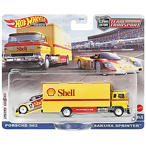 Hot Wheels Porsche 962 Sakura Sprinter, Team Transport