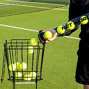 Vermont Tennis Ball Pick Up Equipment - Mower, Pick Up Tube, Ball Hopper & Carts - Effortless Tennis Ball Collection for Ultimate Court Maintenance (Pick Up Tube)