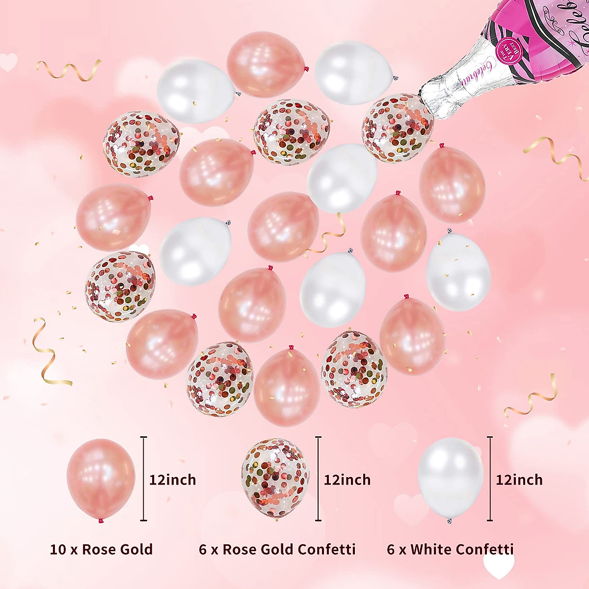 22 Birthday Decorations For Women 22nd Birthday Decorations For Women Girls Feelin 22 Balloons Feelin 22 Banner 22nd Birthday Supplies 22nd Birthday Balloons 22 Birthday Party Supplies Favors