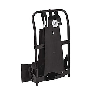 Flame King Propane Tank Alice Frame Backpack Carrier for 10LB Cylinder and Weed Torch, Black