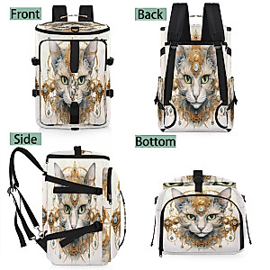 Animal Cute Cat Logo Teal（06） Gym Duffle Bag for Traveling Sports Tote Gym Bag with Shoes Compartment Water-resistant Workout Bag Weekender Bag Backpack for Men Women