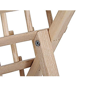 Threadart 66 Large Spool Cone Wood Thread Rack | Made of Hardwood, Sturdy, Freestanding or Wall Mount | For Sewing, Embroidery, Quilting, and Specialty Thread Storage